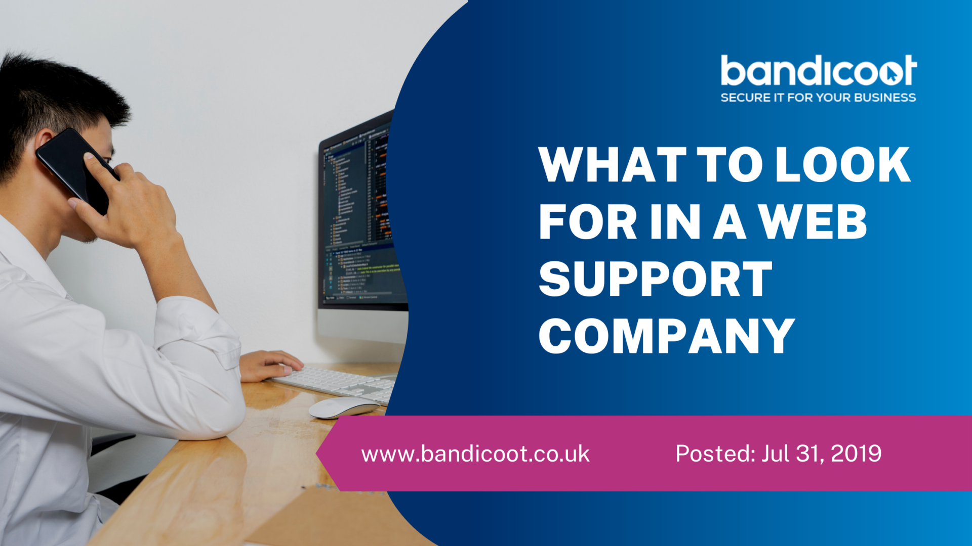 What To Look For In A Web Support Company?