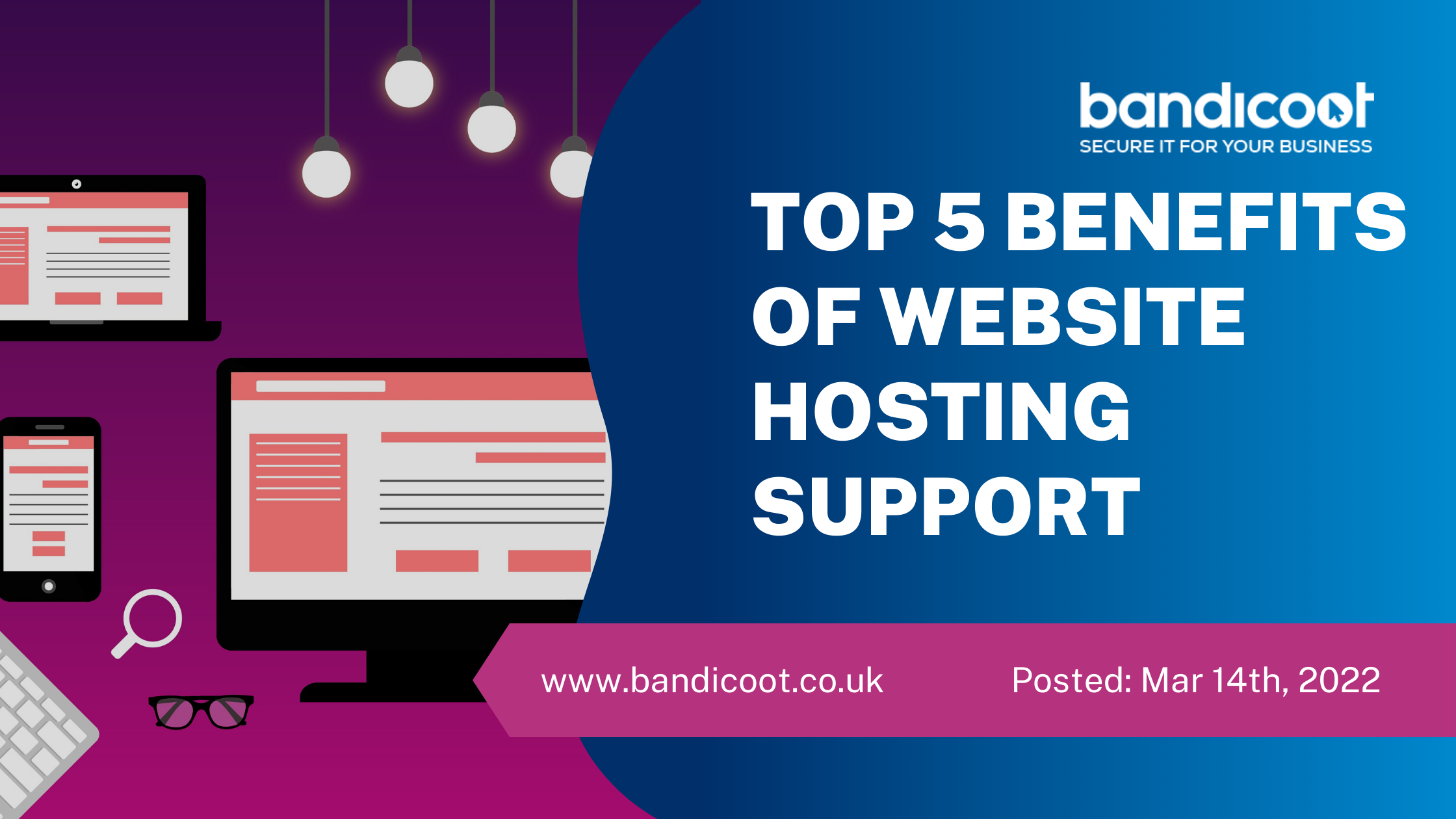 Top 5 Benefits Of Website Hosting Support